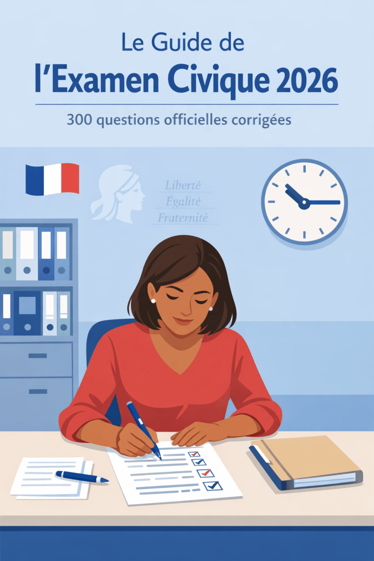 Guide Examen Civique 2026 – 300 Questions Officielles